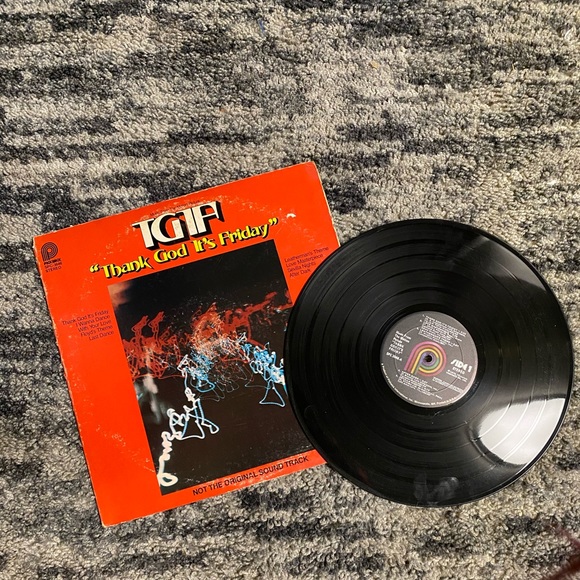 Other | Tgif Album Thank God Its Friday Vinyl | Poshmark